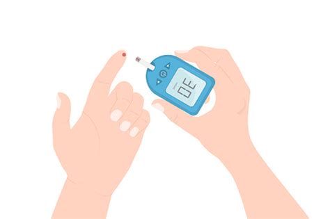 혈당 검사 혈액 내 당 측정 개념 높은 혈당 지수 당뇨병 진단을 위한 의료 장비 개념에 대한 스톡 벡터 아트 및 기타 이미지 개념 건강 검진 건강관리와 의술 Istock