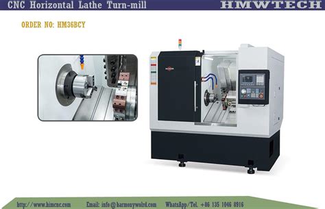 CNC Horizontal Lathe Turret Tool Slant Bed CNC Lathe Rotating Turret Tool Series HM B B