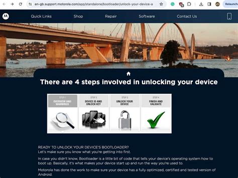 Motorola Bootloader Unlock Not Qualified Error Fixed DroidWin