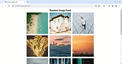 Day48 Of Javascript Project Challenge Create Image Feed Generator Shashank Chaturvedi Posted