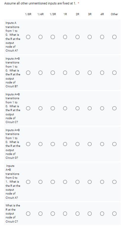 Solved Circuit B Circuit C Circuit Dassume All Other