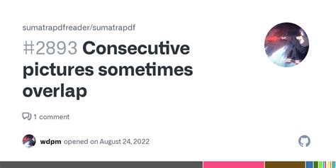 Consecutive Pictures Sometimes Overlap · Issue 2893 · Sumatrapdfreadersumatrapdf · Github