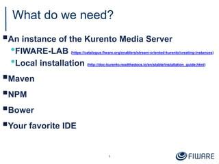 Advanced Kurento Real Time Media Stream Processing PPT