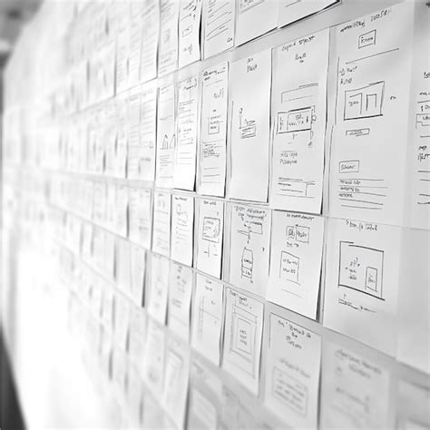 Wireframes With Annotated Usability Issues And Improvements Premium