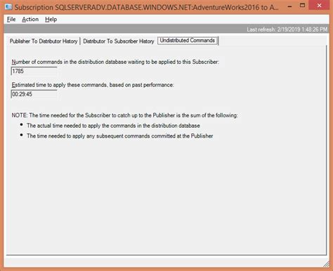 Sql Server Database Migration To Azure Sql Database Using Sql Server Transactional Replication