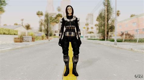 Mass Effect 3 Miranda Short Hair Ajax Armor For Gta San Andreas