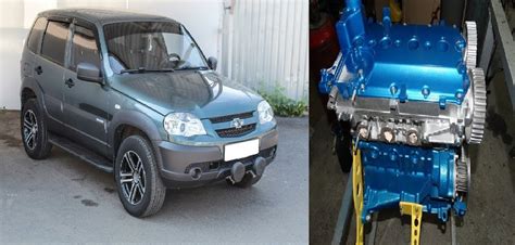 Установка 16 клапанного двигателя 21124 на Ниву (Шевроле, 2121, 21213 ...