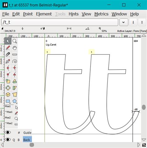 How To Create Ligature Tables In Fontforge Font Tutorials