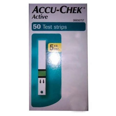 Accu Chek Active Test Strip At Box Accu Chek Sugar Test Strips In Mumbai ID