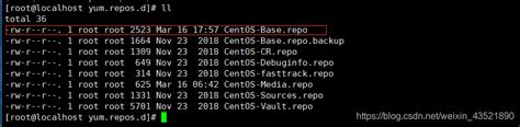 Centos 7 配置阿里云yum源 Csdn博客