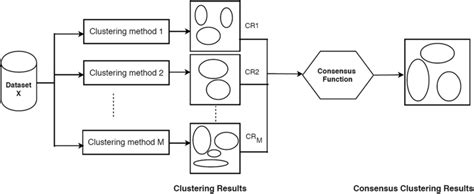Consensus Clustering Algorithm Schematic Download Scientific Diagram