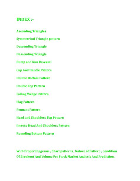 Solution Trading Chart Pattern Studypool