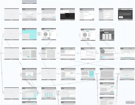 Wireframe And Storyboard For Floor Plans