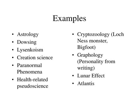 Ppt Pseudoscience Powerpoint Presentation Free Download Id 63349