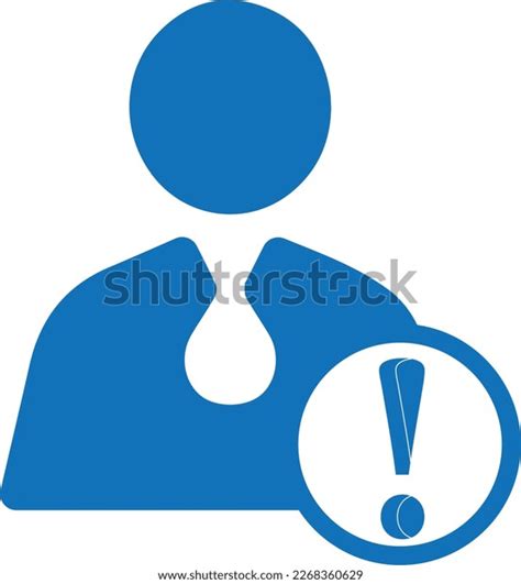 Error Customer Icon User Error Icon Stock Vector Royalty Free