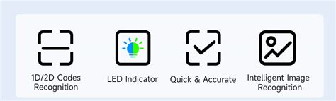 Barkod i QR kod skener sa LED pokazivačem malih dimenzija malina314