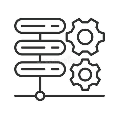 Server Settings Icon In Line Design Server Settings Configuration Server Settings Icon In Line Design Server Settings Configuration