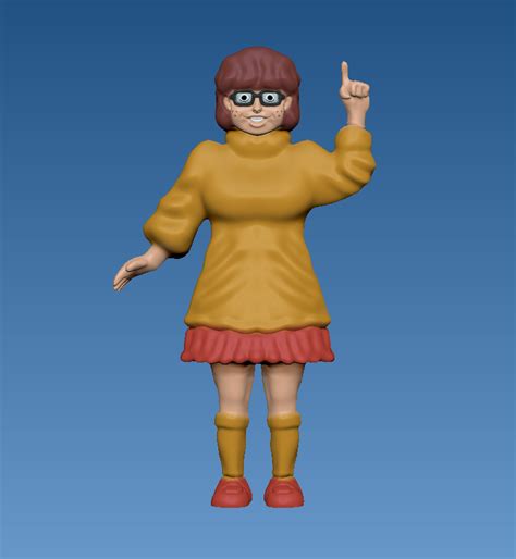 Stl File Velma Dinkley From Scooby Doo 🐕 ・3d Print Design To Download・cults