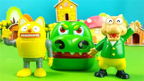 [장난감tv]뽀로로와친구들 에디 통통이 악어이빨 인형 룰렛게임 장난감 애니메이션 동영상 Pororo Youtube