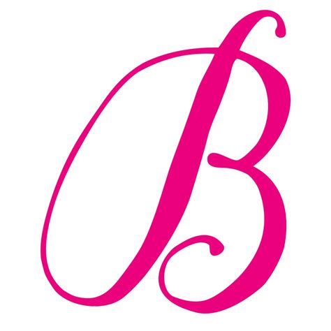 Capital B Cursive Capital Letter B In Cursive