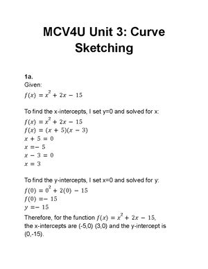 MCV U Chapter Solutions Studocu