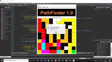 Github Caiobadner Pathfinder An Interactive Maze Creator With An Ai Component That Finds The Exit