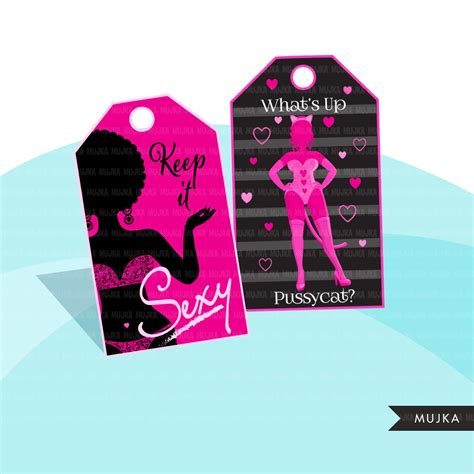 Sexy Gift Tags Png Printable Valentine Gift Tags Etsy