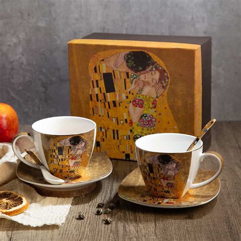 Целувката Густав Климт Чаши за кафе 4750