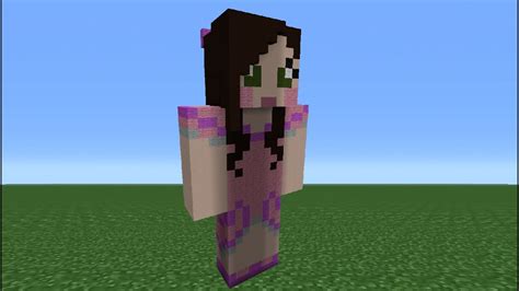 Minecraft Tutorial How To Make A Supergirlygamer Statue Gamingwithjen Youtube