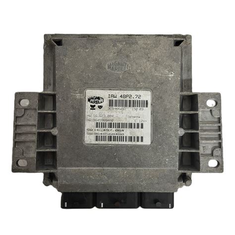 Citroen C3 11 Ecu Sw 9655756380 Iaw 48p272 Hw 9645989480 Ma