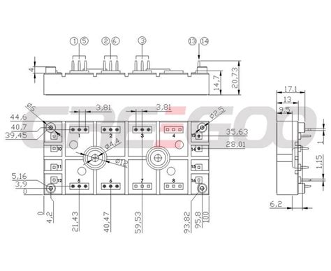 China Skd146 16 Three Phase Diode Bridge Module Factory And Manufacturer Skd146 16 Three Phase
