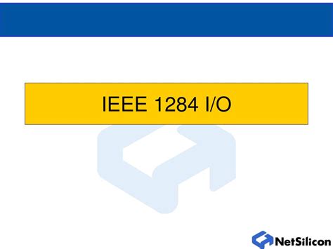Ppt Ieee 1284 I O Powerpoint Presentation Free Download Id 3624856