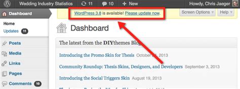 WordPress Management Keeping WordPress Software Updated
