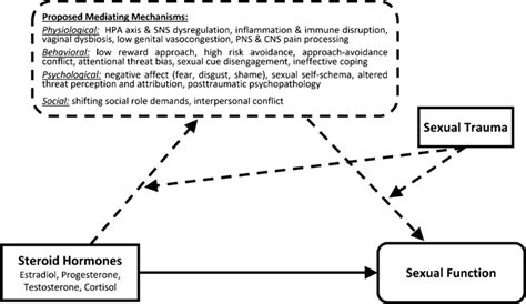 A Conceptual Model Of The Proposed Moderating Role Of Sexual Trauma On Download Scientific
