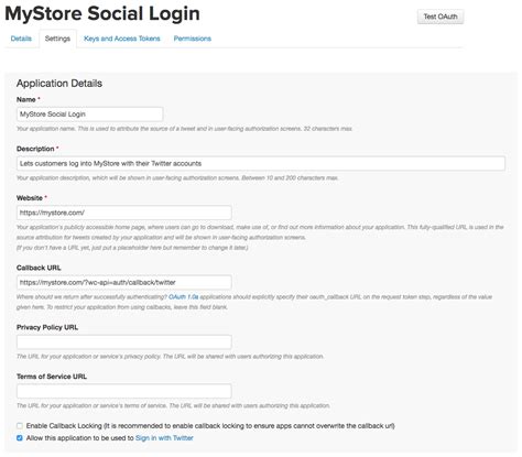 Woocommerce Social Login Create Social Apps Documentation Woocommerce