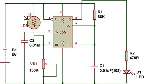 Motion Detector Circuit Using 555 Timer At Donna Post Blog
