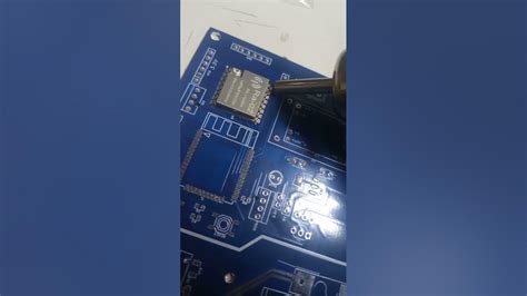 Lora And Esp32 Assembly Esp32project Iot Technology Pcb Youtube