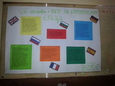 Методическо обединение по чужди езици ЕВРОПЕЙСКИ ДЕН НА ЕЗИЦИТЕ