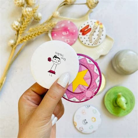 خرید و قیمت آینه جیبی ، آرایشی یک طرفه فانتزی از غرفه نوتلا شاپ