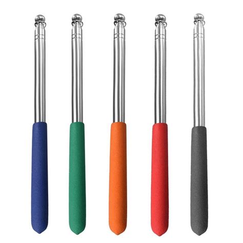 120cm Length Stainless Steel Telescopic Teaching Pointer Tour Guide 120cm Length Stainless Steel Telescopic Teaching Pointer Tour Guide