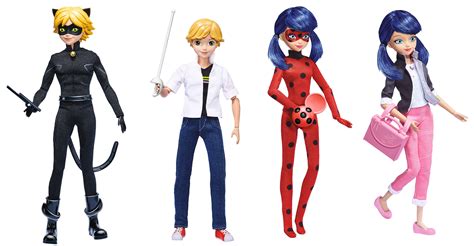 Bonecos Kit Lady Bug Catnoir Adrien Marinette Original Sunny R 60999 Em Mercado Livre