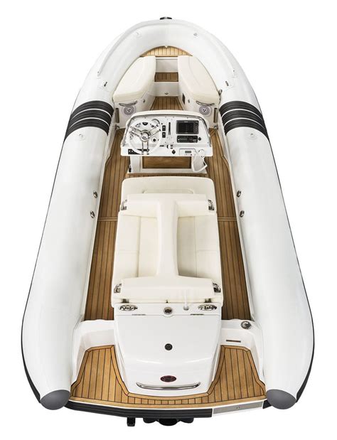 Bateau Pneumatique Hydrojet Jt 18 Castoldi Diesel Semi Rigide à Console Centrale