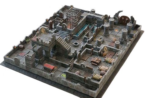 3d Dungeon Constructor Dungeon Blocks Modular Block System Customize Your Adventure For Dandd