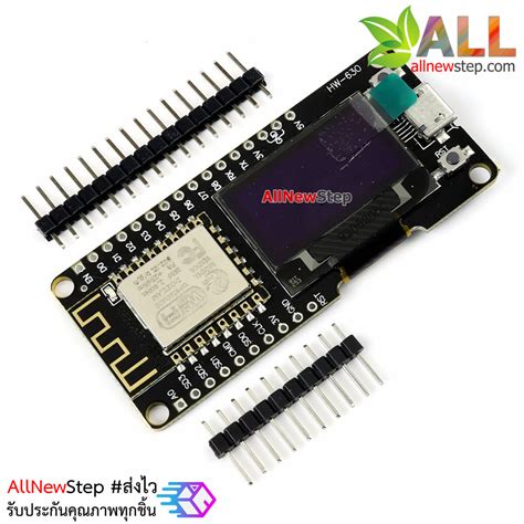 Nodemcu Wemos Esp8266 12e12f Built In 096 นิ้ว Oled บอร์ด Nodemcu