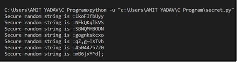 Python Program To Generate A Random String Online Tutorials Library