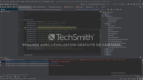 Unable To Resolve Dependency For Appdebugcompileclasspath Youtube