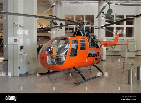 The MBB Bo D SHAPE Was The First Lightweight Helicopter To Be Stock Photo Royalty Free