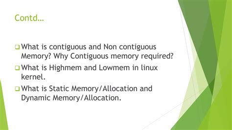 Linux Memory Management With Cma Contiguous Memory Allocator Pptx Operating Systems