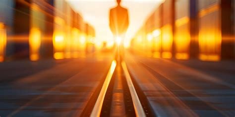 Manager Improves Supply Chain Efficiency By Streamlining Logistics Operations Concept Supply