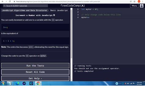 Myvar Not Acceptable Javascript The Freecodecamp Forum